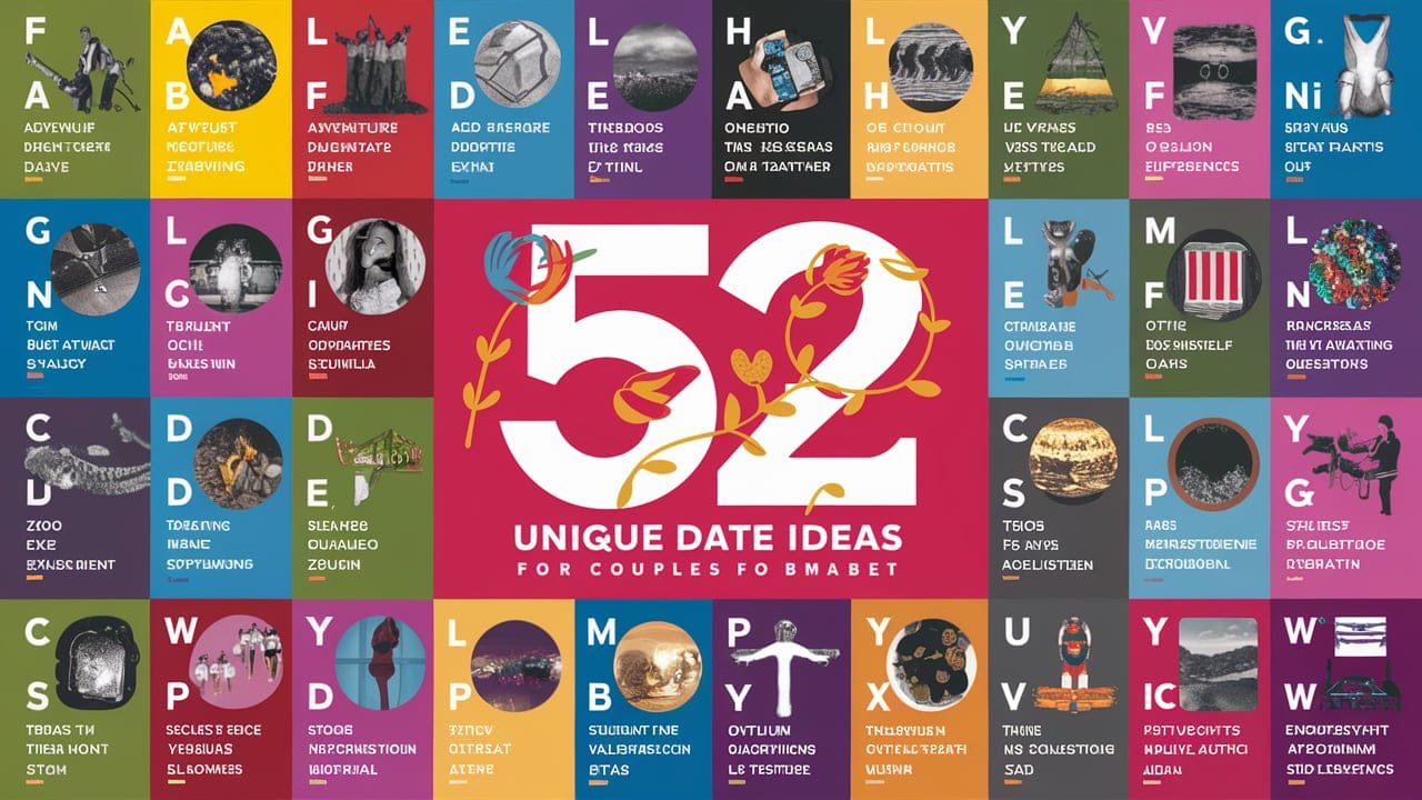 Alphabet Date Ideas: 52 Dates Using Every Letter of the Alphabet (A to ...